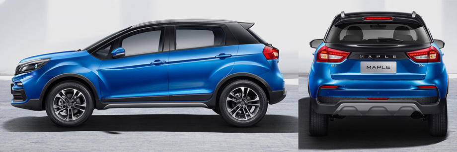 Хэтчбек Geely Vision X3 превратился в электрокар Maple 30X — DRIVE2