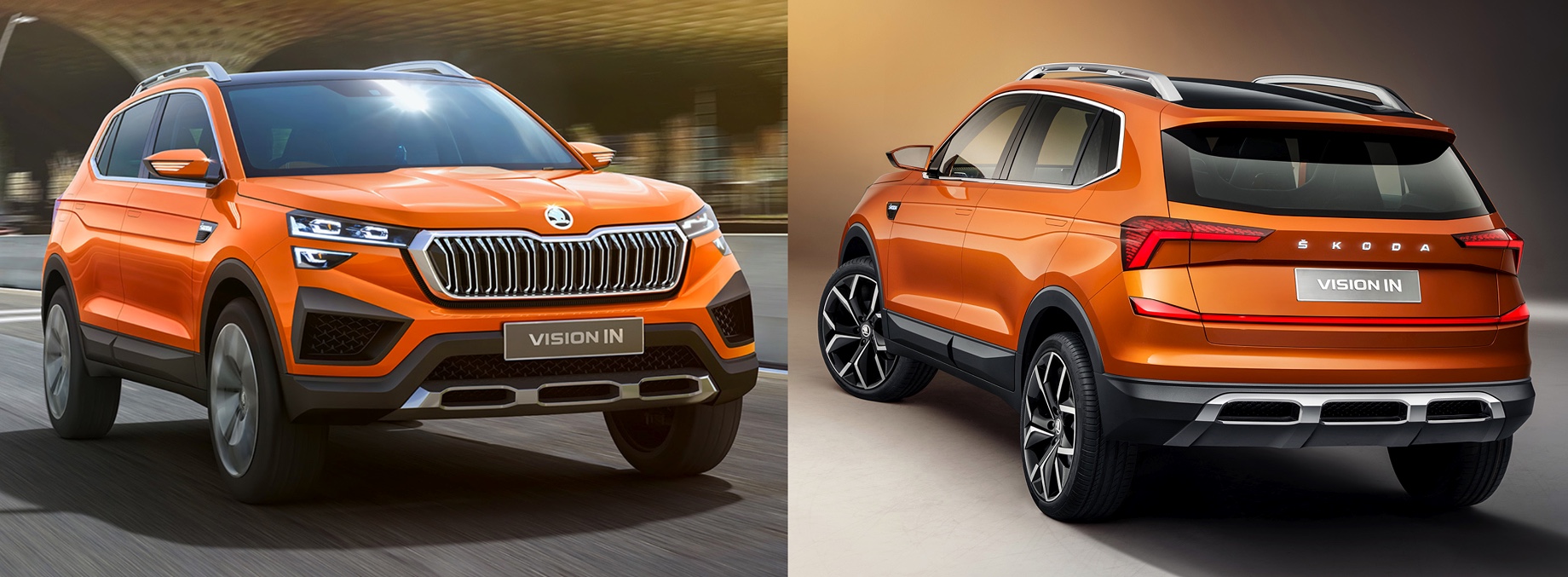 Концепт Vision IN превратится в кроссовер Skoda Kushaq — DRIVE2